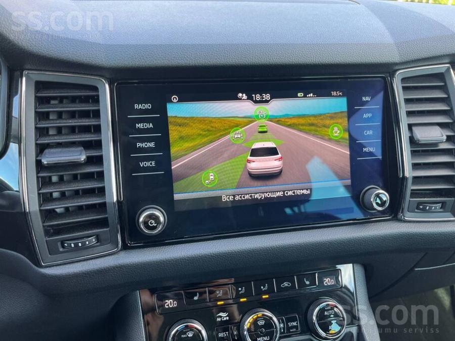 Pelēks Skoda Kodiaq 2021 Rīga, ar dzinēja tilpumu 2.00 L un nobraukumu 79 tūkst. km par 28500 €, foto 8 vietnē AUTOMOTO.COM.LV