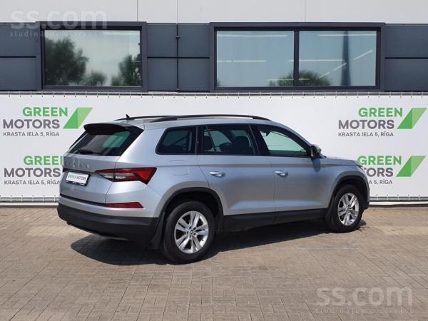Grey Skoda Kodiaq 2021 in Riga, with an engine capacity of 2.00 L and mileage of 201 thousand km for 20900 €, photo 6 on AUTOMOTO.COM.LV