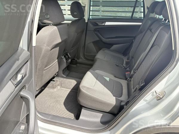 Grey Skoda Kodiaq 2021 in Riga, with an engine capacity of 2.00 L and mileage of 201 thousand km for 20900 €, photo 9 on AUTOMOTO.COM.LV
