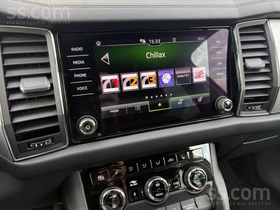 Серый Шкода Kodiaq 2021 в Рига, объемом двигателя 2.00 л и пробегом 201 тыс. км за 20900 €, фото 18 на AUTOMOTO.COM.LV
