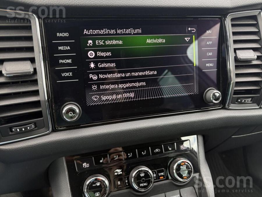 Серый Шкода Kodiaq 2021 в Рига, объемом двигателя 2.00 л и пробегом 201 тыс. км за 20900 €, фото 23 на AUTOMOTO.COM.LV