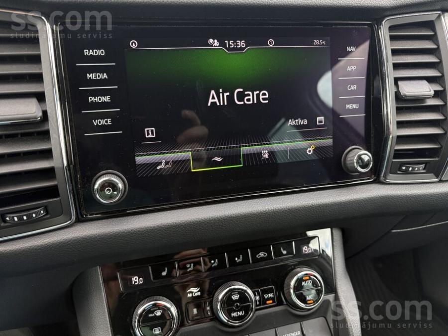 Серый Шкода Kodiaq 2021 в Рига, объемом двигателя 2.00 л и пробегом 201 тыс. км за 20900 €, фото 27 на AUTOMOTO.COM.LV