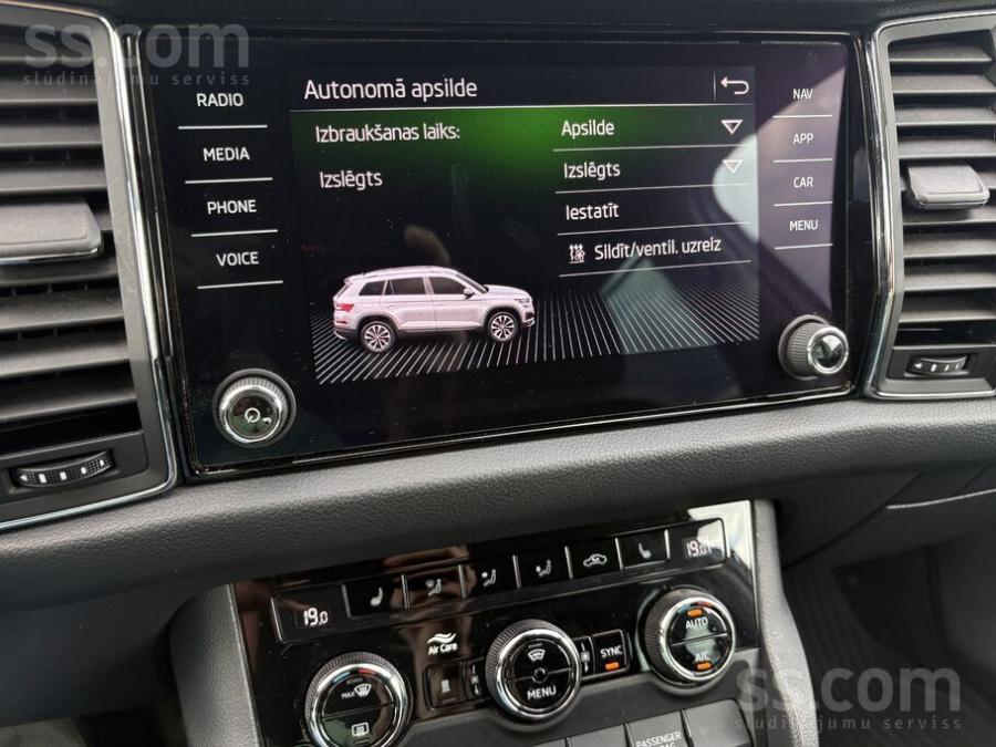 Серый Шкода Kodiaq 2021 в Рига, объемом двигателя 2.00 л и пробегом 201 тыс. км за 20900 €, фото 28 на AUTOMOTO.COM.LV