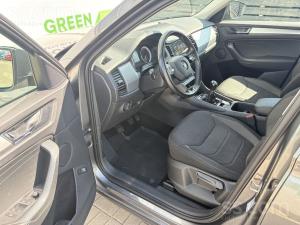 Grey Skoda Kodiaq 2021 in Riga, with an engine capacity of 1.50 L and mileage of 65 thousand km for 21500 €, photo 12 on AUTOMOTO.COM.LV