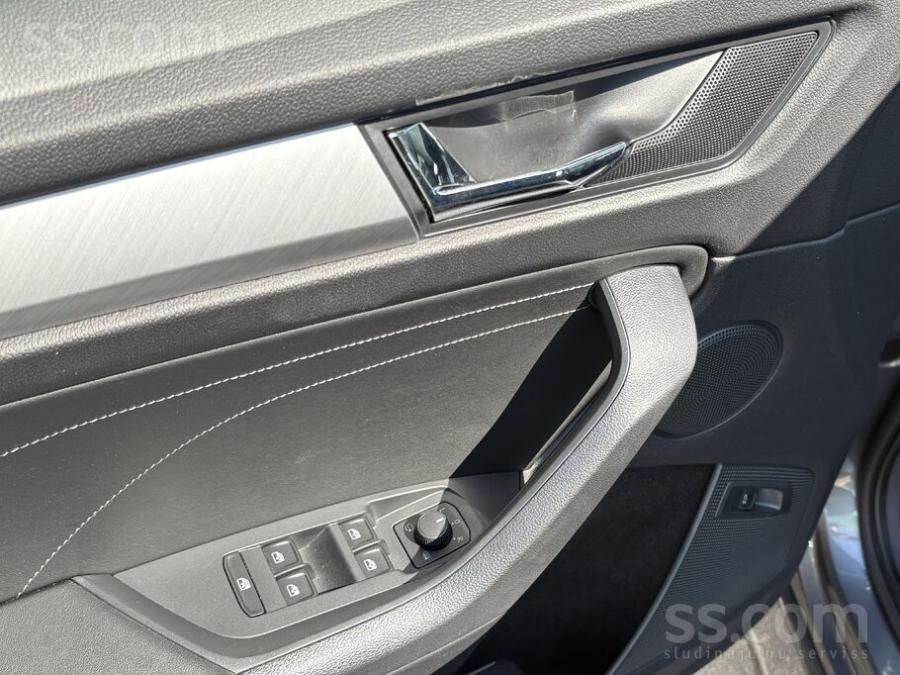 Grey Skoda Kodiaq 2021 in Riga, with an engine capacity of 1.50 L and mileage of 65 thousand km for 21500 €, photo 22 on AUTOMOTO.COM.LV