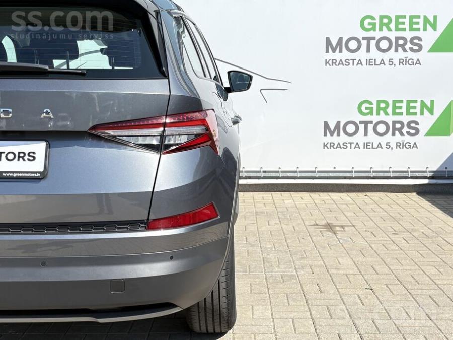 Grey Skoda Kodiaq 2021 in Riga, with an engine capacity of 1.50 L and mileage of 65 thousand km for 21500 €, photo 36 on AUTOMOTO.COM.LV