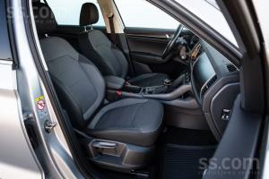 Grey Skoda Kodiaq 2021 in Riga, with an engine capacity of 1.50 L and mileage of 70 thousand km for 23650 €, photo 8 on AUTOMOTO.COM.LV