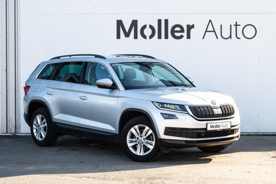 Grey Skoda Kodiaq 2021 in Riga, with an engine capacity of 1.50 L and mileage of 70 thousand km for 23650 €, photo 3 on AUTOMOTO.COM.LV