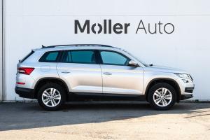 Grey Skoda Kodiaq 2021 in Riga, with an engine capacity of 1.50 L and mileage of 70 thousand km for 23650 €, photo 6 on AUTOMOTO.COM.LV