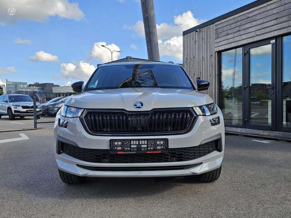 Grey Skoda Kodiaq 2021 in Vilnius, with an engine capacity of 1.97 L and mileage of 187 thousand km for 27000 €, photo 3 on AUTOMOTO.COM.LV