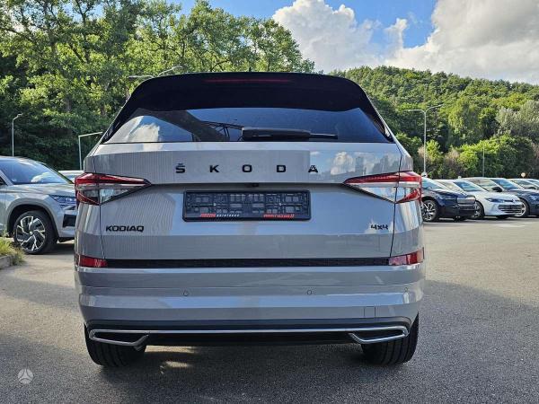 Grey Skoda Kodiaq 2021 in Vilnius, with an engine capacity of 1.97 L and mileage of 187 thousand km for 27000 €, photo 6 on AUTOMOTO.COM.LV