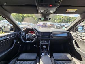 Grey Skoda Kodiaq 2021 in Vilnius, with an engine capacity of 1.97 L and mileage of 187 thousand km for 27000 €, photo 13 on AUTOMOTO.COM.LV