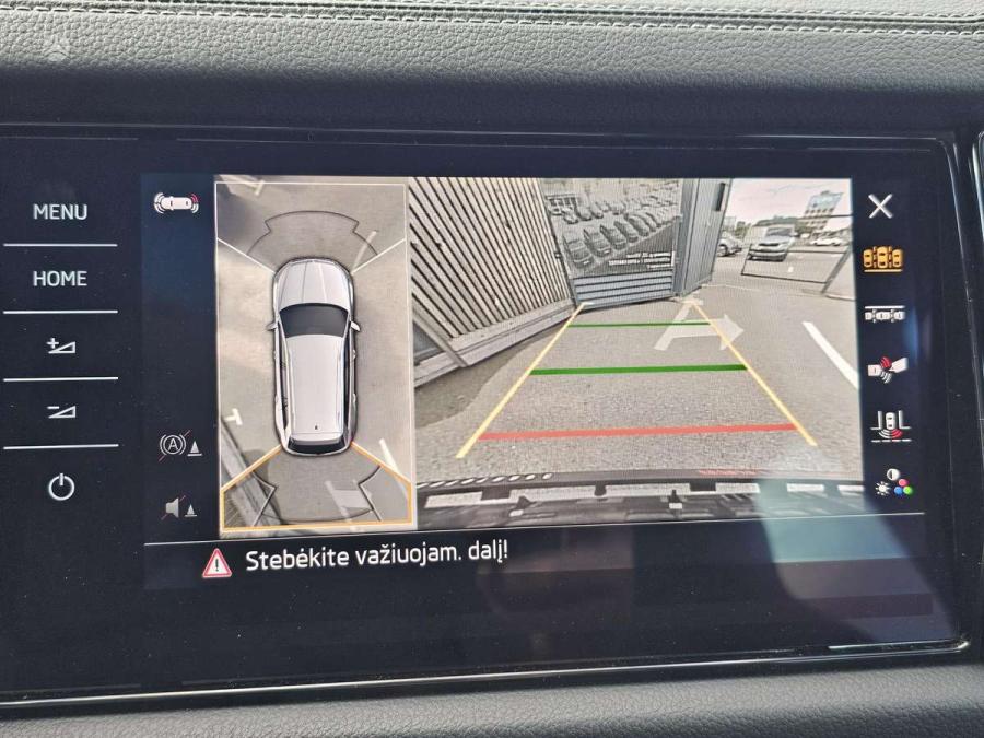Grey Skoda Kodiaq 2021 in Vilnius, with an engine capacity of 1.97 L and mileage of 187 thousand km for 27000 €, photo 17 on AUTOMOTO.COM.LV