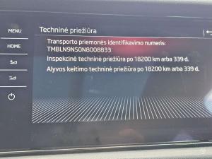 Grey Skoda Kodiaq 2021 in Vilnius, with an engine capacity of 1.97 L and mileage of 187 thousand km for 27000 €, photo 26 on AUTOMOTO.COM.LV