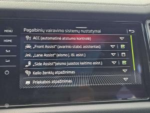 Grey Skoda Kodiaq 2021 in Vilnius, with an engine capacity of 1.97 L and mileage of 187 thousand km for 27000 €, photo 28 on AUTOMOTO.COM.LV