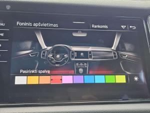 Grey Skoda Kodiaq 2021 in Vilnius, with an engine capacity of 1.97 L and mileage of 187 thousand km for 27000 €, photo 30 on AUTOMOTO.COM.LV