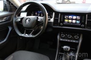 Grey Skoda Kodiaq 2021 in Riga, with an engine capacity of 1.50 L and mileage of 180 thousand km for 17800 €, photo 9 on AUTOMOTO.COM.LV