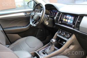 Grey Skoda Kodiaq 2021 in Riga, with an engine capacity of 1.50 L and mileage of 180 thousand km for 17800 €, photo 10 on AUTOMOTO.COM.LV