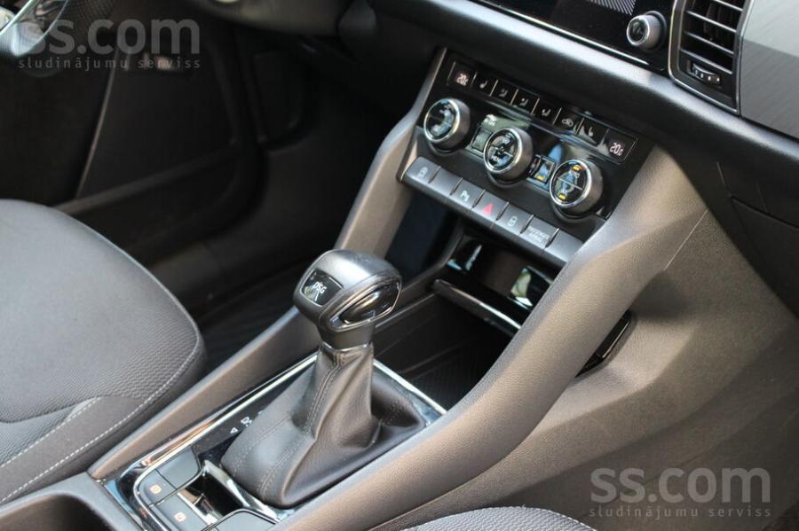 Grey Skoda Kodiaq 2021 in Riga, with an engine capacity of 1.50 L and mileage of 180 thousand km for 17800 €, photo 14 on AUTOMOTO.COM.LV
