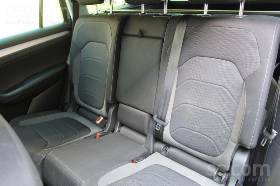 Grey Skoda Kodiaq 2021 in Riga, with an engine capacity of 1.50 L and mileage of 180 thousand km for 17800 €, photo 16 on AUTOMOTO.COM.LV