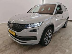 Grey Skoda Kodiaq 2021 in Siauliai, with an engine capacity of 1.50 L and mileage of 194 thousand km for 21900 €, photo  on AUTOMOTO.COM.LV