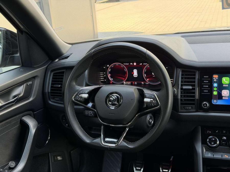 Серый Шкода Kodiaq 2021 в Шяуляй, объемом двигателя 1.50 л и пробегом 206 тыс. км за 22978 €, фото 16 на AUTOMOTO.COM.LV