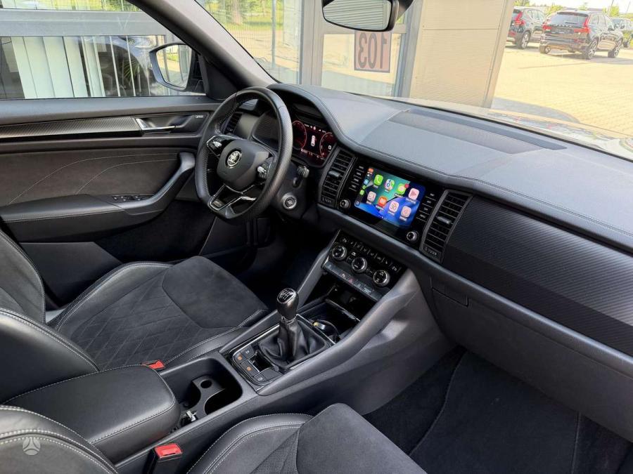 Серый Шкода Kodiaq 2021 в Шяуляй, объемом двигателя 1.50 л и пробегом 206 тыс. км за 22978 €, фото 17 на AUTOMOTO.COM.LV