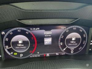 Grey Skoda Kodiaq 2021 in Vilnius, with an engine capacity of 1.97 L and mileage of 194 thousand km for 20699 €, photo 20 on AUTOMOTO.COM.LV