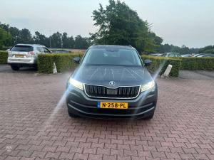 Grey Skoda Kodiaq 2021 in Utena, with an engine capacity of 1.50 L and mileage of 219 thousand km for 13150 €, photo  on AUTOMOTO.COM.LV