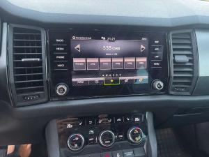 Grey Skoda Kodiaq 2021 in Utena, with an engine capacity of 1.50 L and mileage of 219 thousand km for 13150 €, photo 11 on AUTOMOTO.COM.LV