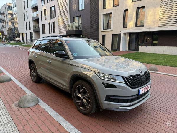 Pelēks Skoda Kodiaq 2021 Viļņa, ar dzinēja tilpumu 1.97 L un nobraukumu 207 tūkst. km par 24299 €, foto 2 vietnē AUTOMOTO.COM.LV