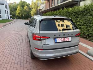 Pelēks Skoda Kodiaq 2021 Viļņa, ar dzinēja tilpumu 1.97 L un nobraukumu 207 tūkst. km par 24299 €, foto 10 vietnē AUTOMOTO.COM.LV