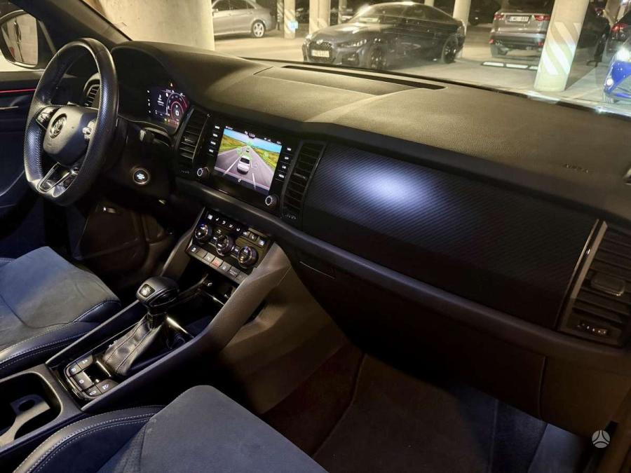 Pelēks Skoda Kodiaq 2021 Viļņa, ar dzinēja tilpumu 1.97 L un nobraukumu 207 tūkst. km par 24299 €, foto 23 vietnē AUTOMOTO.COM.LV