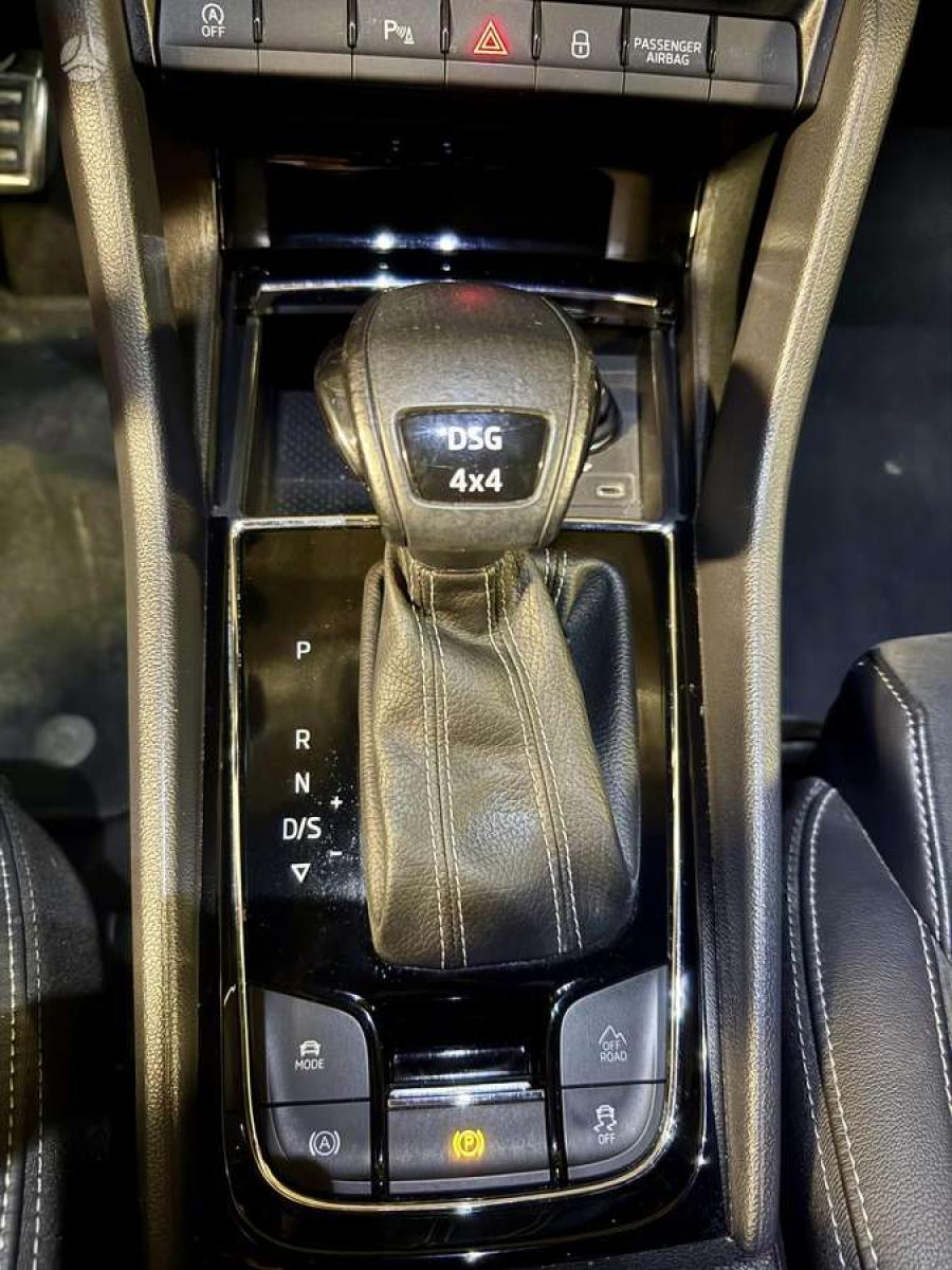 Pelēks Skoda Kodiaq 2021 Viļņa, ar dzinēja tilpumu 1.97 L un nobraukumu 207 tūkst. km par 24299 €, foto 32 vietnē AUTOMOTO.COM.LV