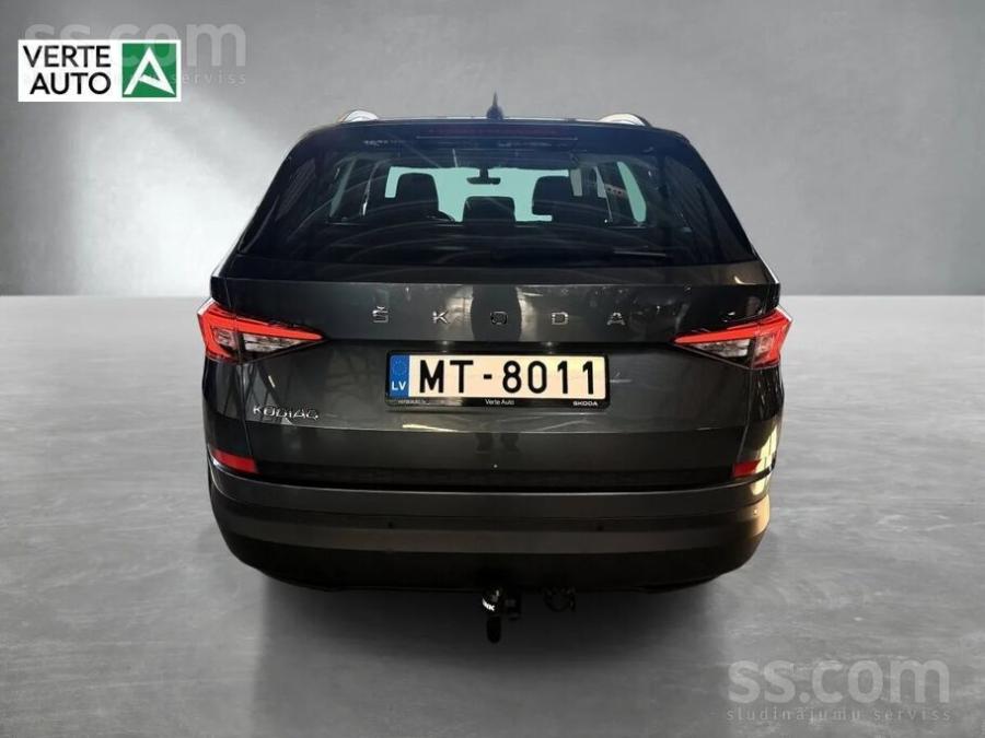 Серый Шкода Kodiaq 2021 в Рига, объемом двигателя 1.50 л и пробегом 95 тыс. км за 22990 €, фото 6 на AUTOMOTO.COM.LV