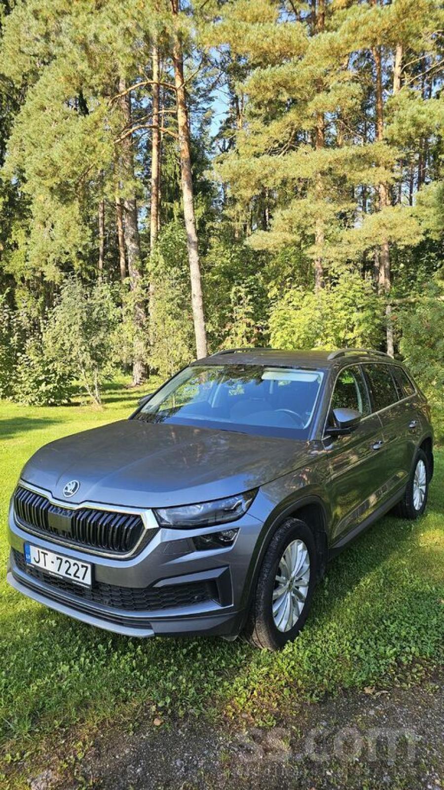Серый Шкода Kodiaq 2021 в Лимбажи, объемом двигателя 2.00 л и пробегом 133 тыс. км за 23800 €, фото 7 на AUTOMOTO.COM.LV