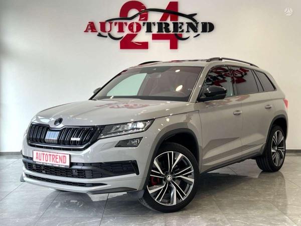 Pelēks Skoda Kodiaq 2021 Viļņa, ar dzinēja tilpumu 1.97 L un nobraukumu 120 tūkst. km par 35500 €, foto 1 vietnē AUTOMOTO.COM.LV