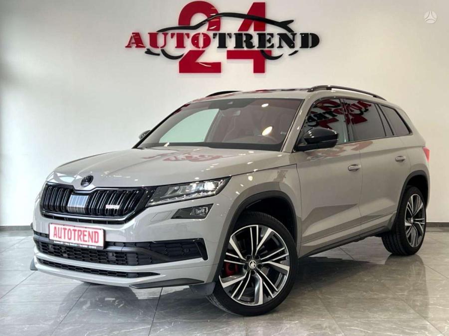 Серый Шкода Kodiaq 2021 в Вильнюс, объемом двигателя 1.97 л и пробегом 120 тыс. км за 35500 €, фото 1 на AUTOMOTO.COM.LV