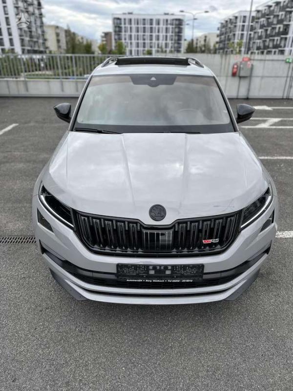 Pelēks Skoda Kodiaq 2021 Viļņa, ar dzinēja tilpumu 1.97 L un nobraukumu 120 tūkst. km par 35500 €, foto 4 vietnē AUTOMOTO.COM.LV