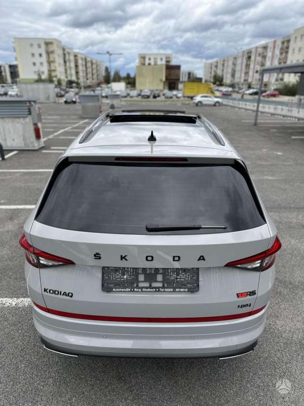 Pelēks Skoda Kodiaq 2021 Viļņa, ar dzinēja tilpumu 1.97 L un nobraukumu 120 tūkst. km par 35500 €, foto 8 vietnē AUTOMOTO.COM.LV