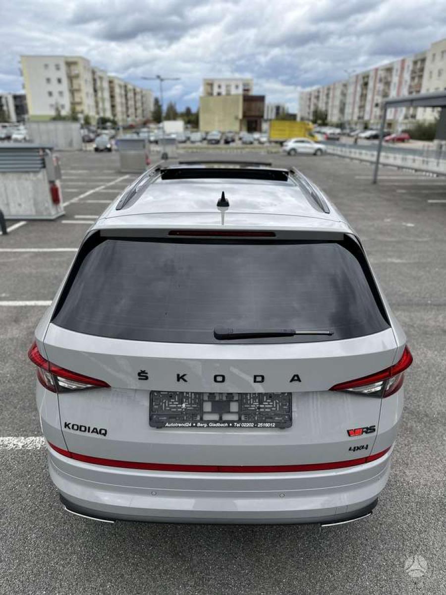 Серый Шкода Kodiaq 2021 в Вильнюс, объемом двигателя 1.97 л и пробегом 120 тыс. км за 35500 €, фото 9 на AUTOMOTO.COM.LV