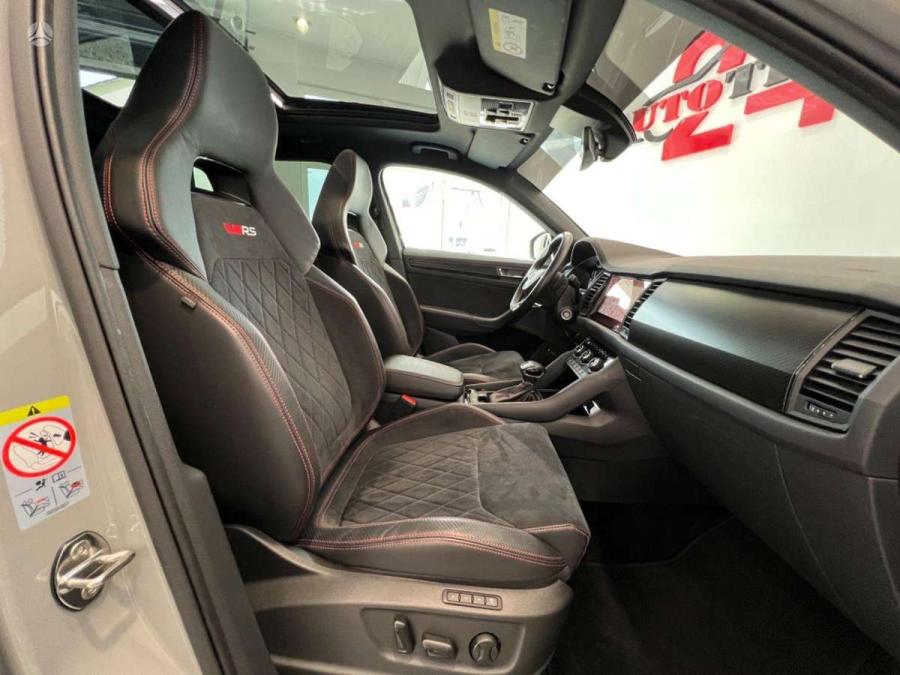 Серый Шкода Kodiaq 2021 в Вильнюс, объемом двигателя 1.97 л и пробегом 120 тыс. км за 35500 €, фото 13 на AUTOMOTO.COM.LV