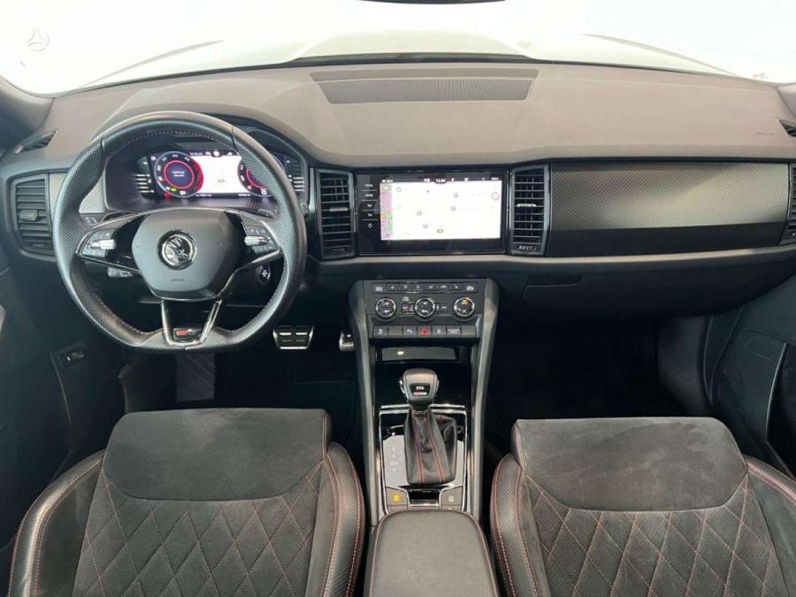 Серый Шкода Kodiaq 2021 в Вильнюс, объемом двигателя 1.97 л и пробегом 120 тыс. км за 35500 €, фото 15 на AUTOMOTO.COM.LV