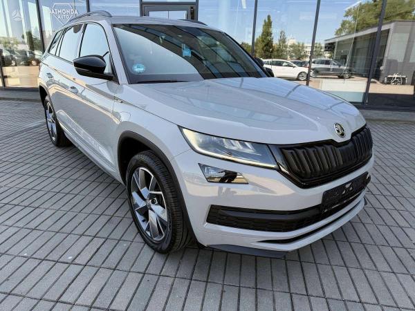 Pelēks Skoda Kodiaq 2021 Kauņa, ar dzinēja tilpumu 1.50 L un nobraukumu 192 tūkst. km par 21200 €, foto 2 vietnē AUTOMOTO.COM.LV