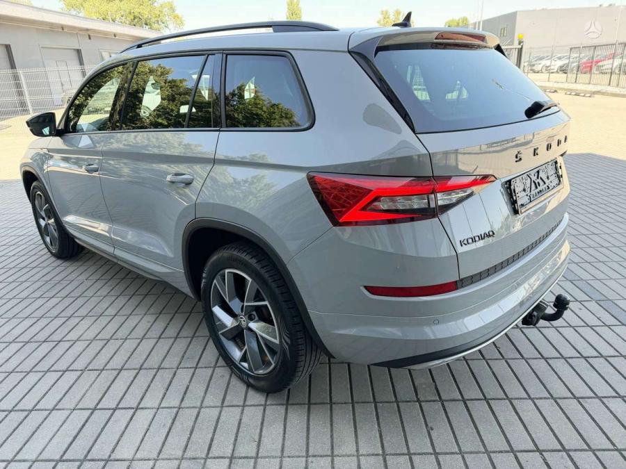 Серый Шкода Kodiaq 2021 в Каунас, объемом двигателя 1.50 л и пробегом 192 тыс. км за 21200 €, фото 5 на AUTOMOTO.COM.LV