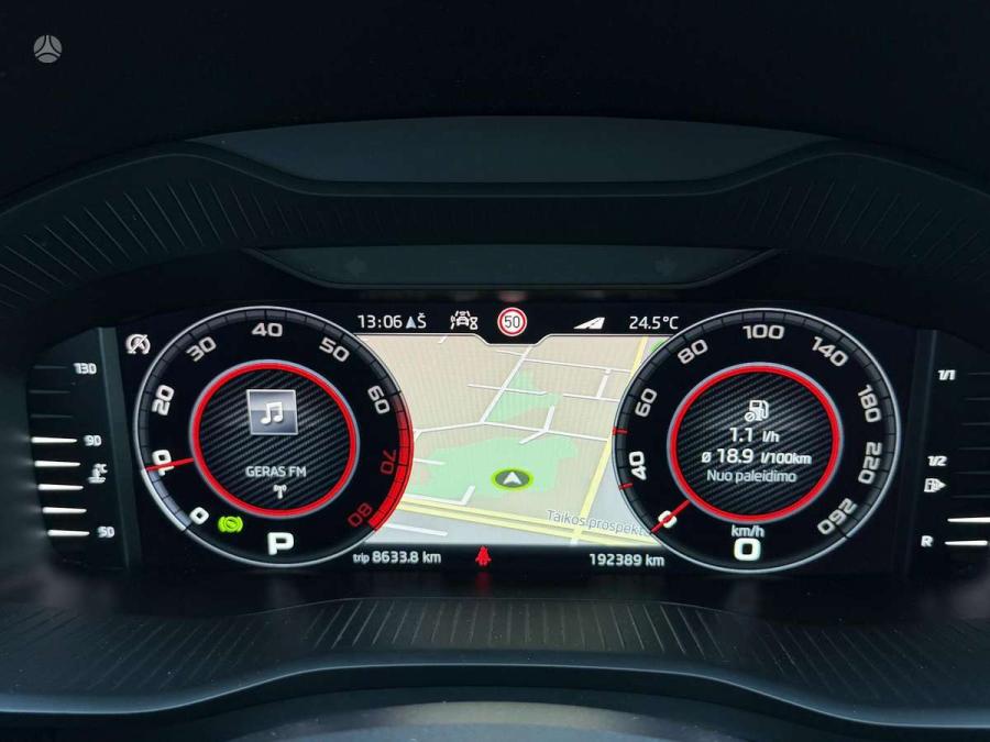 Серый Шкода Kodiaq 2021 в Каунас, объемом двигателя 1.50 л и пробегом 192 тыс. км за 21200 €, фото 10 на AUTOMOTO.COM.LV