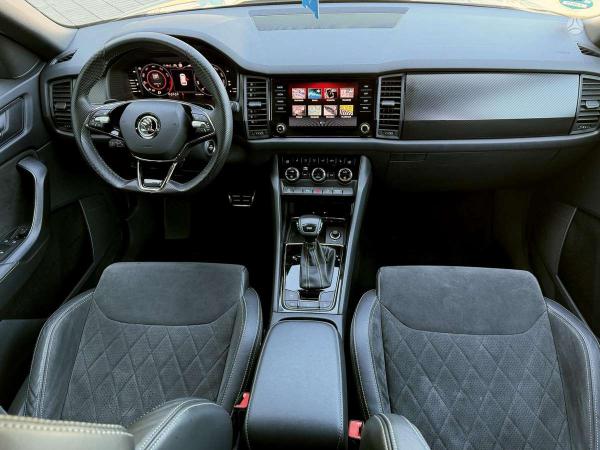 Pelēks Skoda Kodiaq 2021 Kauņa, ar dzinēja tilpumu 1.50 L un nobraukumu 192 tūkst. km par 21200 €, foto 10 vietnē AUTOMOTO.COM.LV