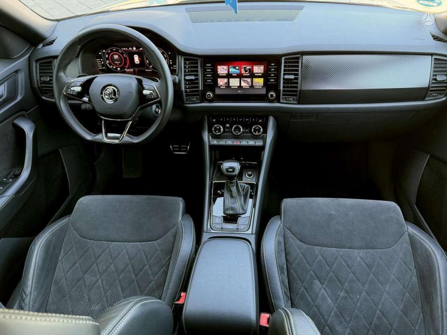 Серый Шкода Kodiaq 2021 в Каунас, объемом двигателя 1.50 л и пробегом 192 тыс. км за 21200 €, фото 11 на AUTOMOTO.COM.LV