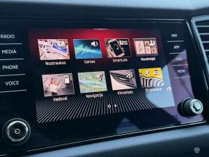 Серый Шкода Kodiaq 2021 в Каунас, объемом двигателя 1.50 л и пробегом 192 тыс. км за 21200 €, фото 13 на AUTOMOTO.COM.LV