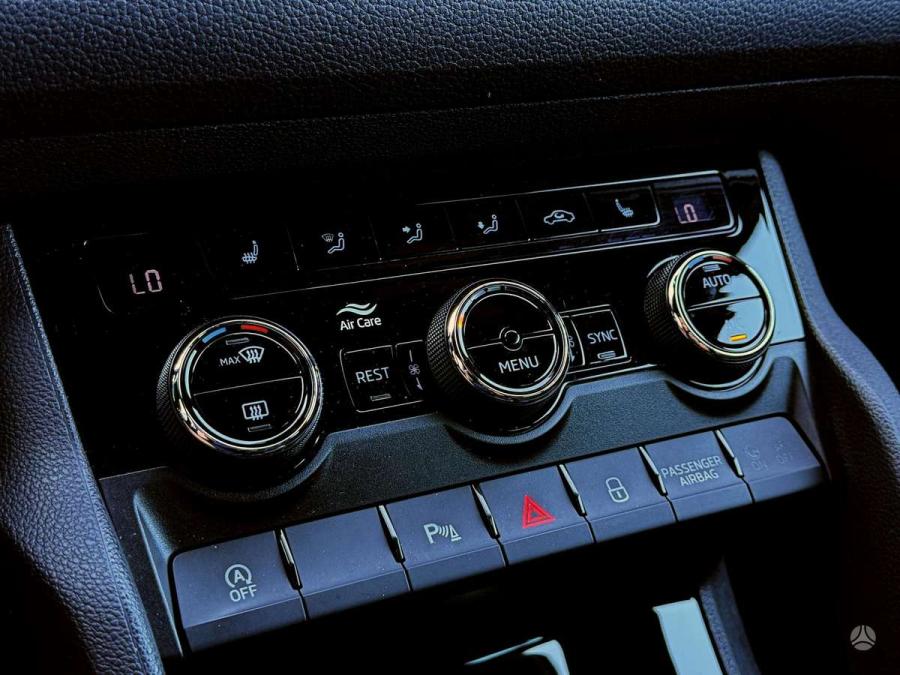 Серый Шкода Kodiaq 2021 в Каунас, объемом двигателя 1.50 л и пробегом 192 тыс. км за 21200 €, фото 17 на AUTOMOTO.COM.LV